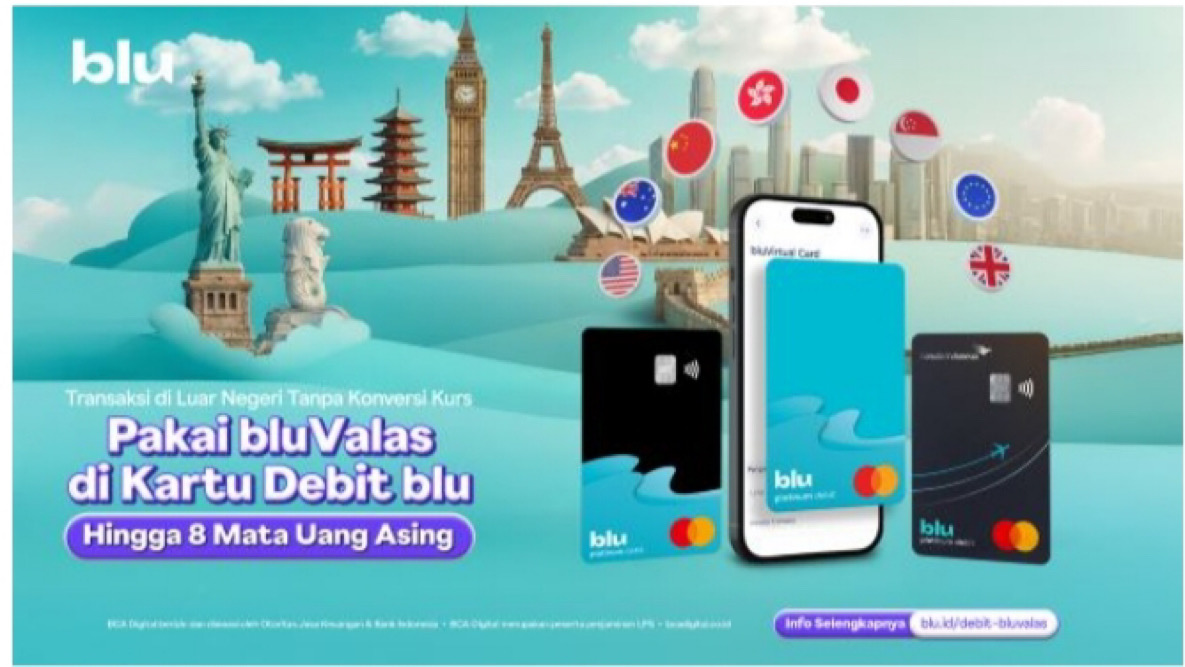 blu by BCA Digital Hadirkan bluValas, Solusi Transaksi Luar Negeri ...